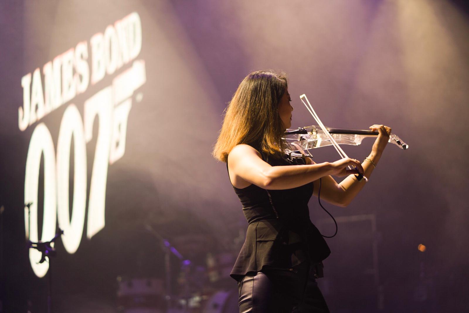 Violiste Miss Sun - electric violinist (solo or with DJ)