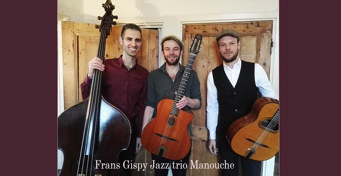 French gipsy jazz trio Manouche - Buro van Otterloo