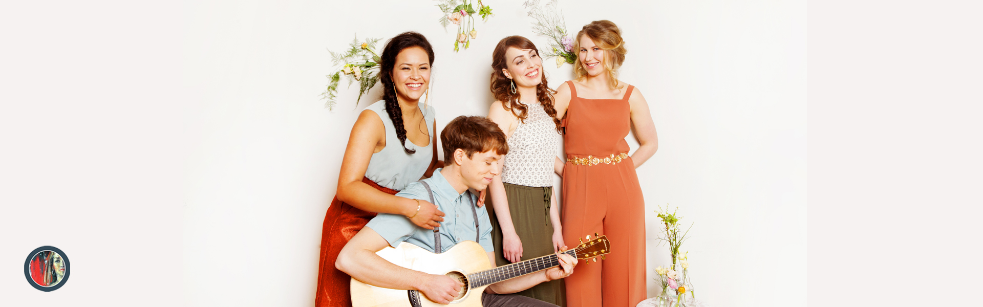 Vocal group SongBirds - acoustic small band pop songs